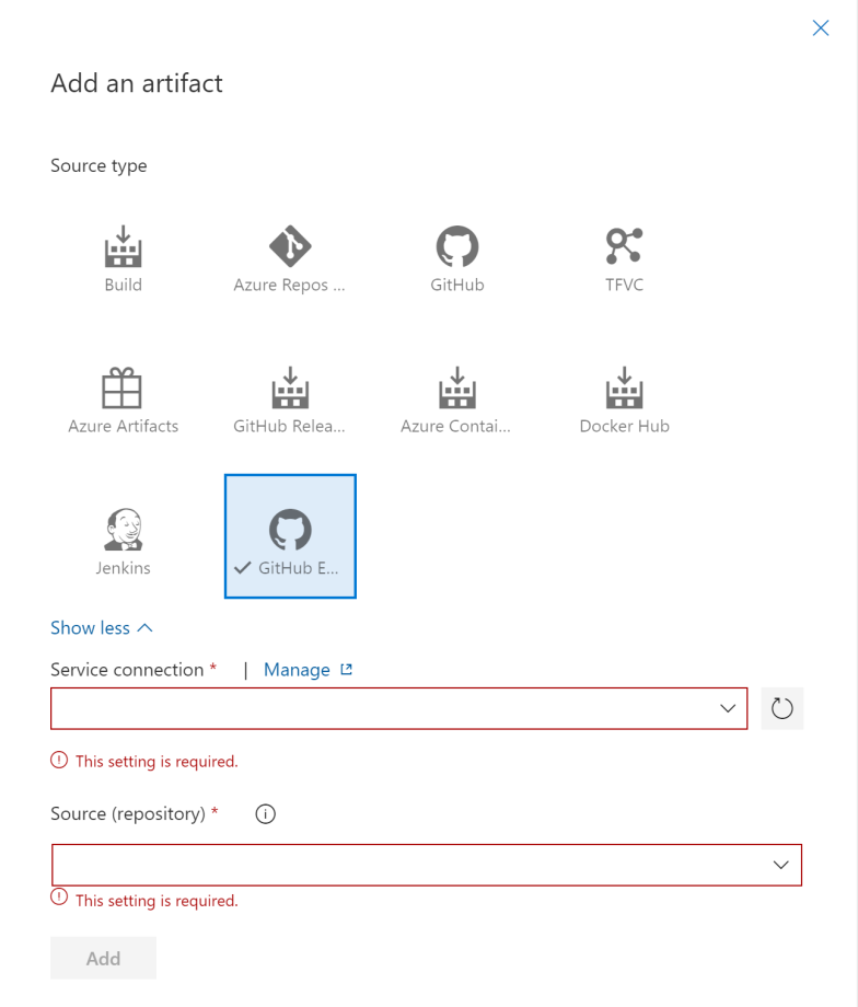 GitHub Enterprise Release Artifact - Visual Studio Marketplace